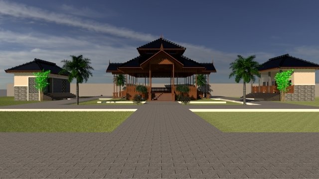 Pendopo Pemakaman Moderen Raudhatul Jannah Dibangun - Berkatnews TV